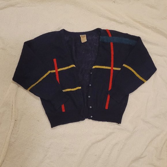 Vintage | Sweaters | Rare Vintage Basler Kid Mohair Knit Cardigan ...